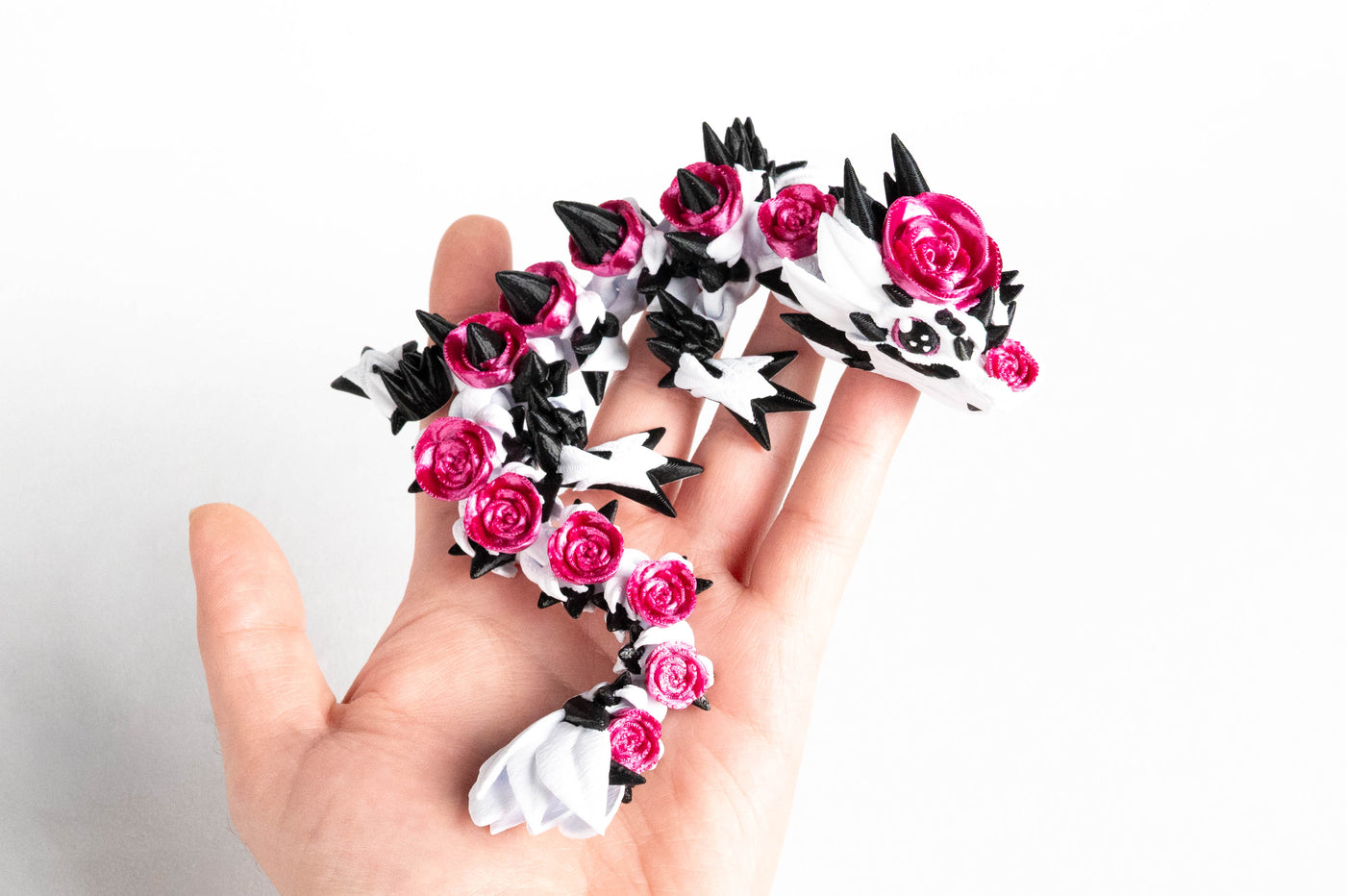 Baby Rose 3D Dragon Toy - Rose Dragon With A Dragon Egg