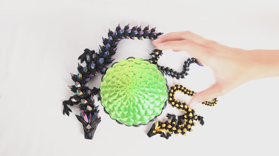 3D Printed Dragons | Fidget Toys | Fully Articulated – Turtle Creations